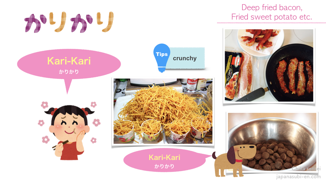 Food textures in Japanese! - Chika Sensei's Japanese Academy