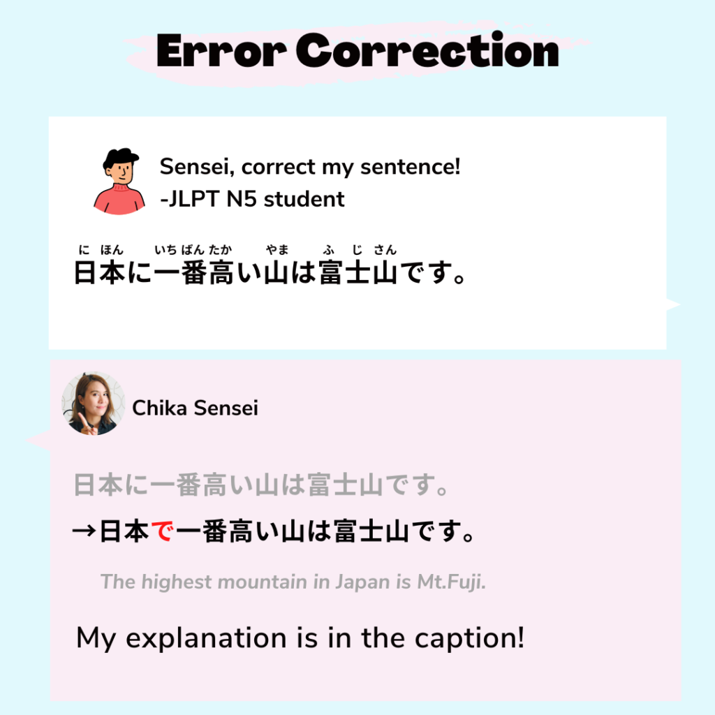 [JLPT grammar] Which Particle Specifies a Range, に or で? - Chika Sensei ...