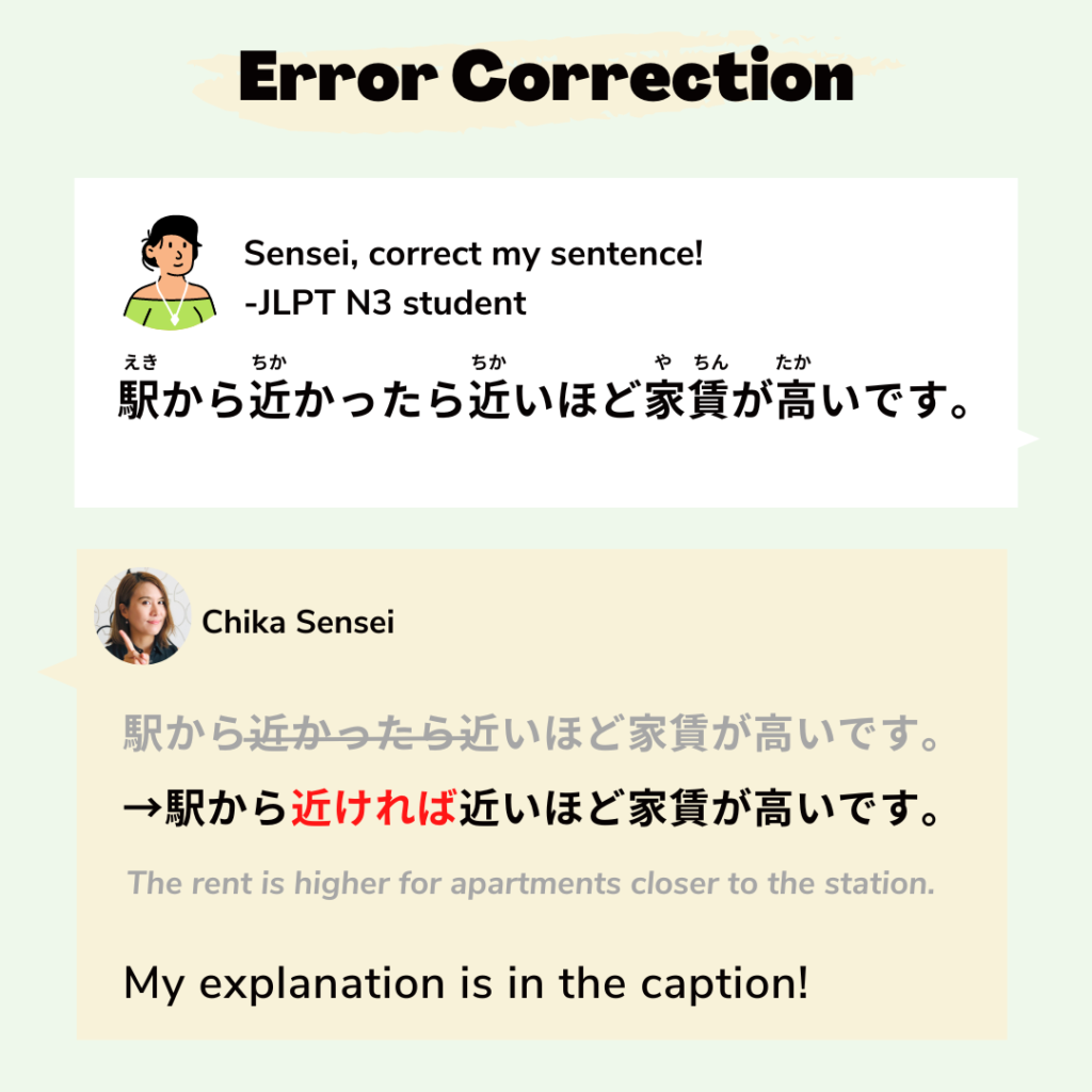 [JLPT grammar] Mastering the conditional ‘〜ば〜ほど’ - Chika Sensei's ...